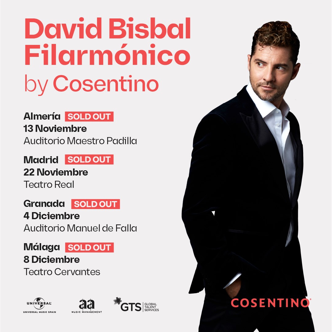 DAVID BISBAL FILARMÓNICO by Cosentino - GTS | GTS