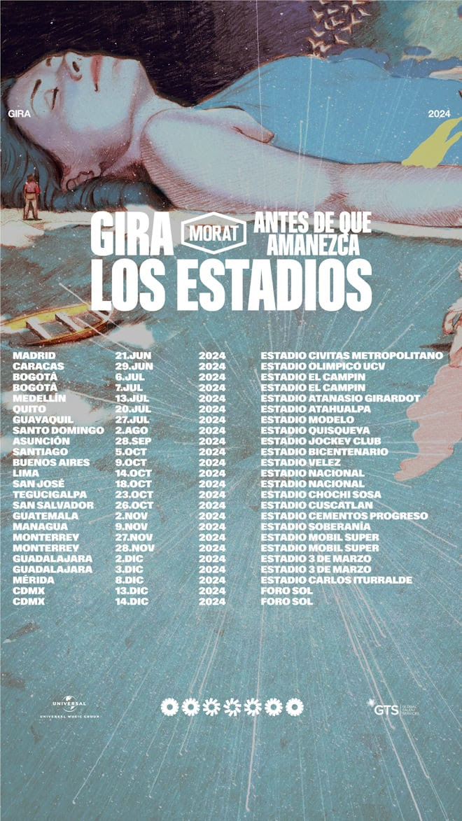 MORAT INICIA SU GIRA MUNDIAL “LOS ESTADIOS: ANTES DE QUE AMANEZCA” EN ... MORAT INICIA SU GIRA MUNDIAL “LOS ESTADIOS: ANTES DE QUE AMANEZCA” EN ...