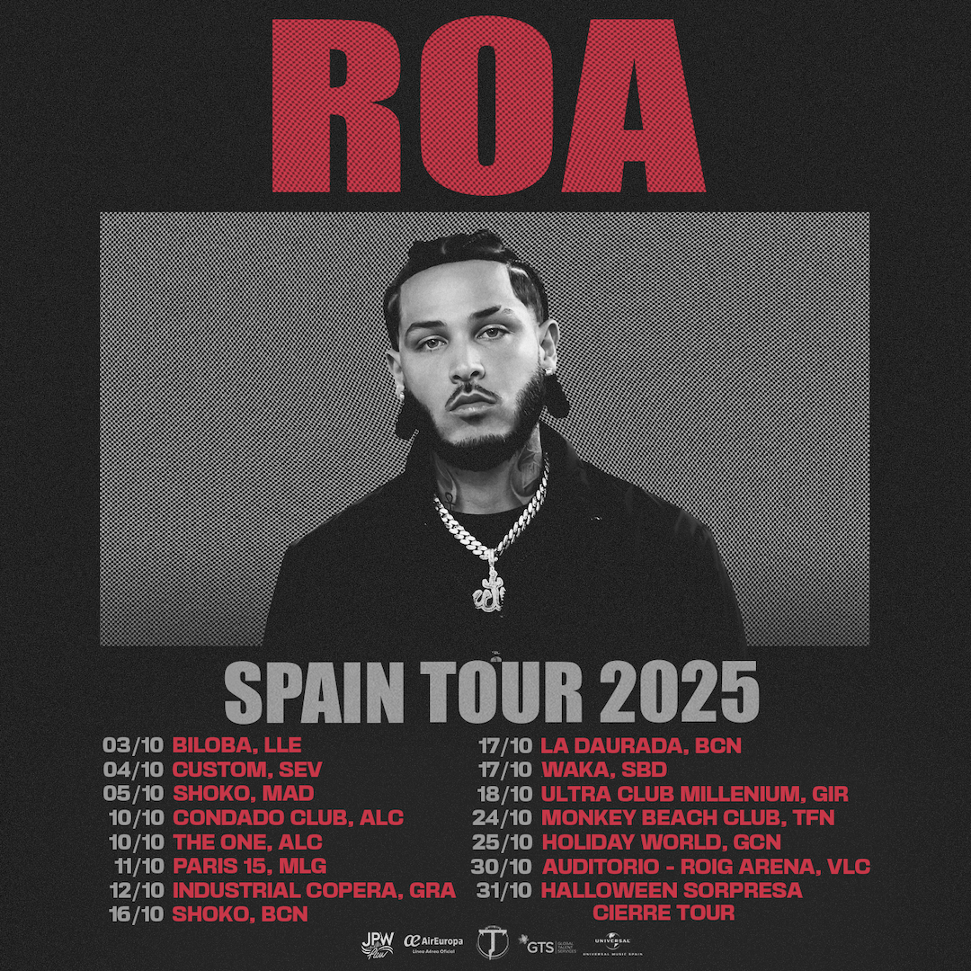 ROA LLEGA A ESPAÑA POR PRIMERA VEZ CON SU GIRA ‘SPAIN TOUR 2025’ - GTS ...